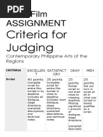 Rubrics For Advocacy Campaign Video | PDF