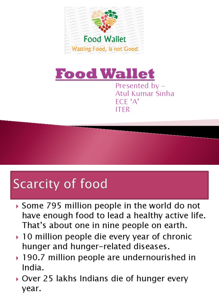 Food Wallet | PDF | Radio Frequency Identification | Foods
