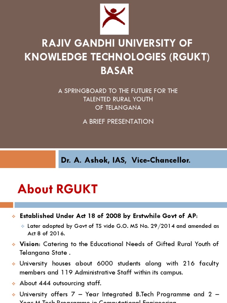 RGUKT | PDF | University | Internet