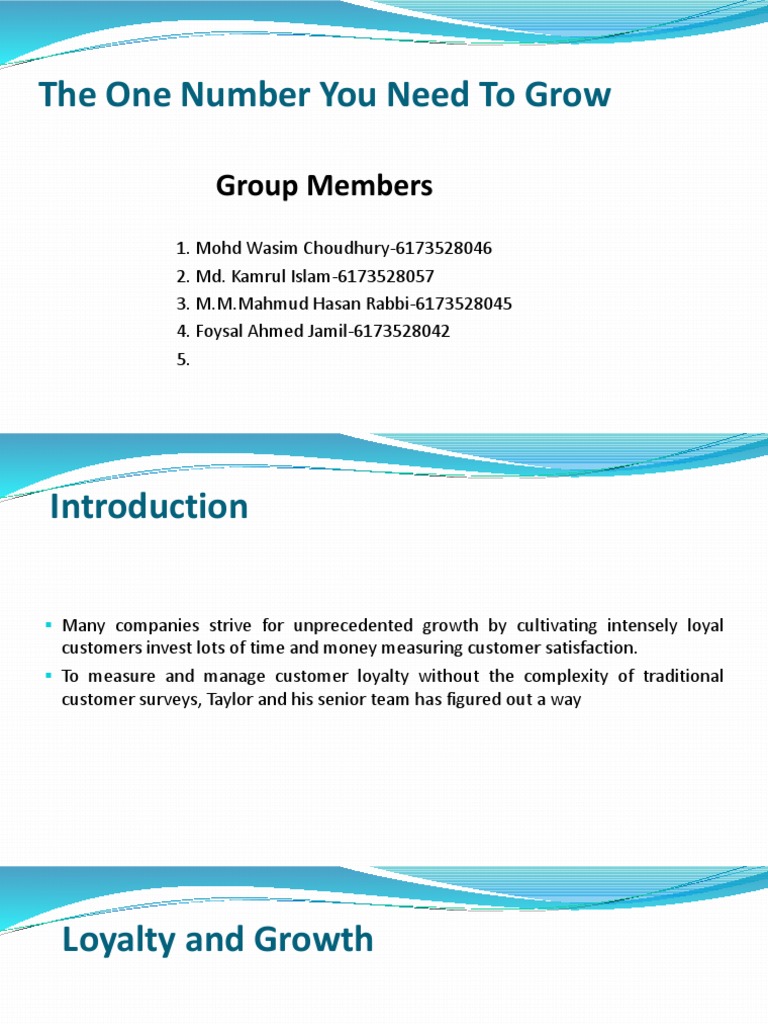 The Rea Number You Need To Grow | PDF | Business Economics | Economies