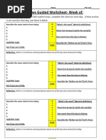 CNN 10 Weekly Guided Worksheet | PDF