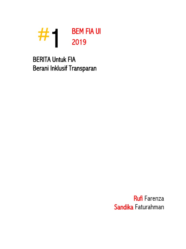 GD - Rufi Farenza - BEM FIA UI | PDF