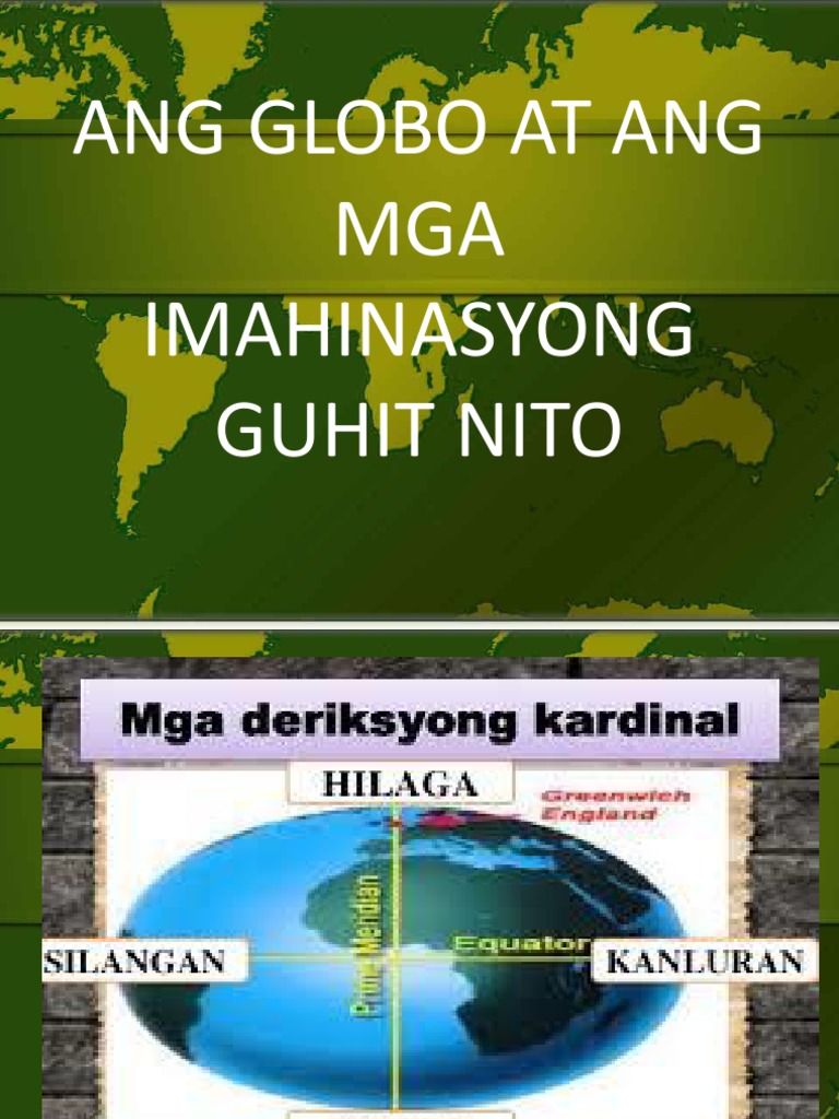 Ang Globo at Ang Mga Imahinasyong Guhit Nito | PDF