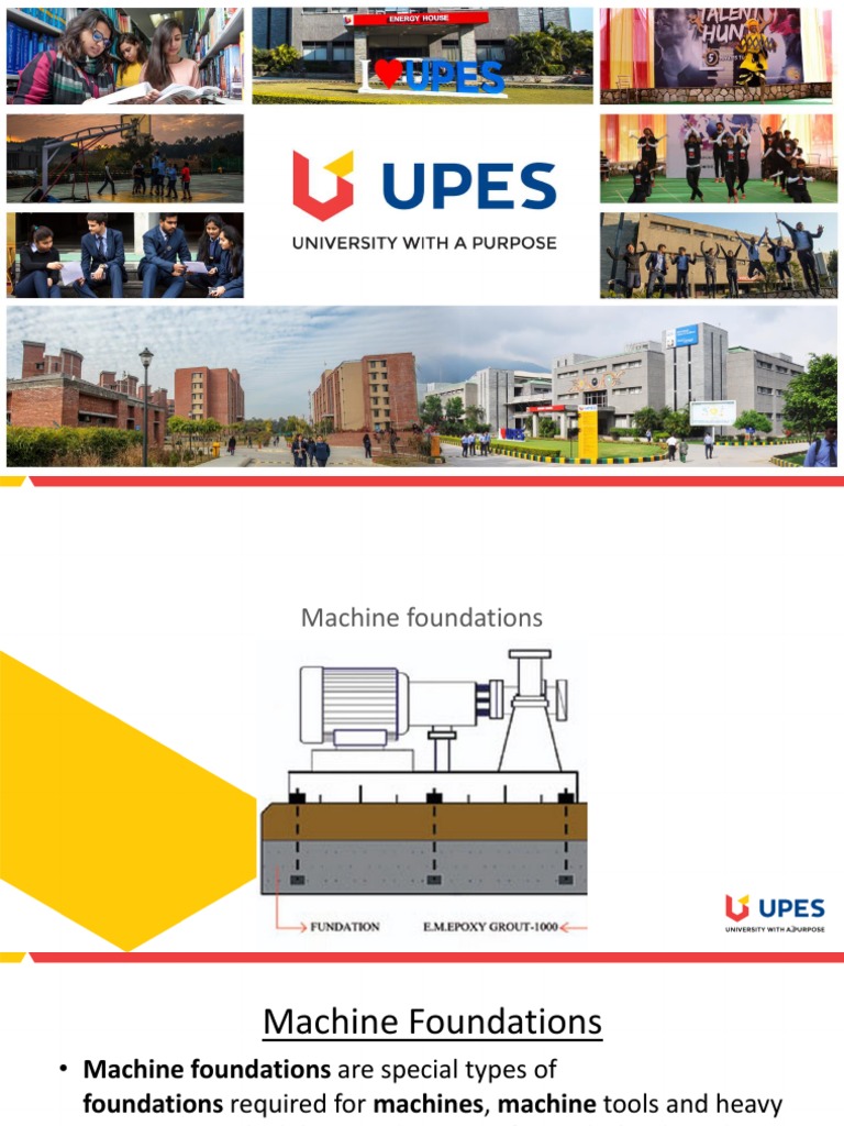 Machine Foundations | PDF | Machines | Internal Combustion Engine