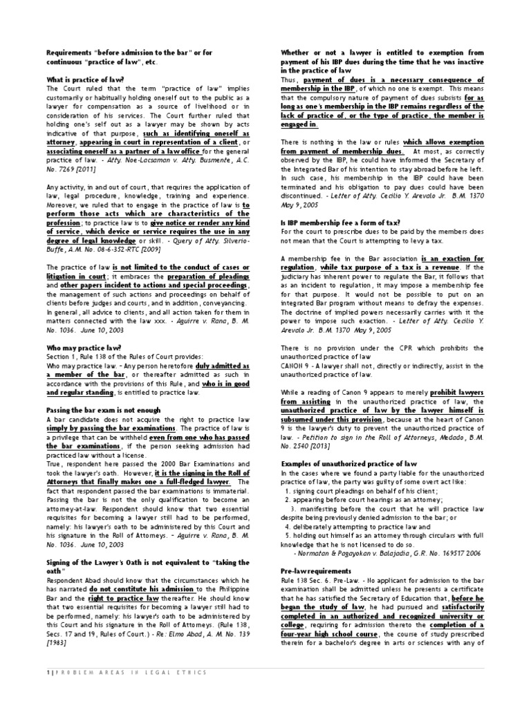 Pale Notes | PDF | Practice Of Law | Lawyer