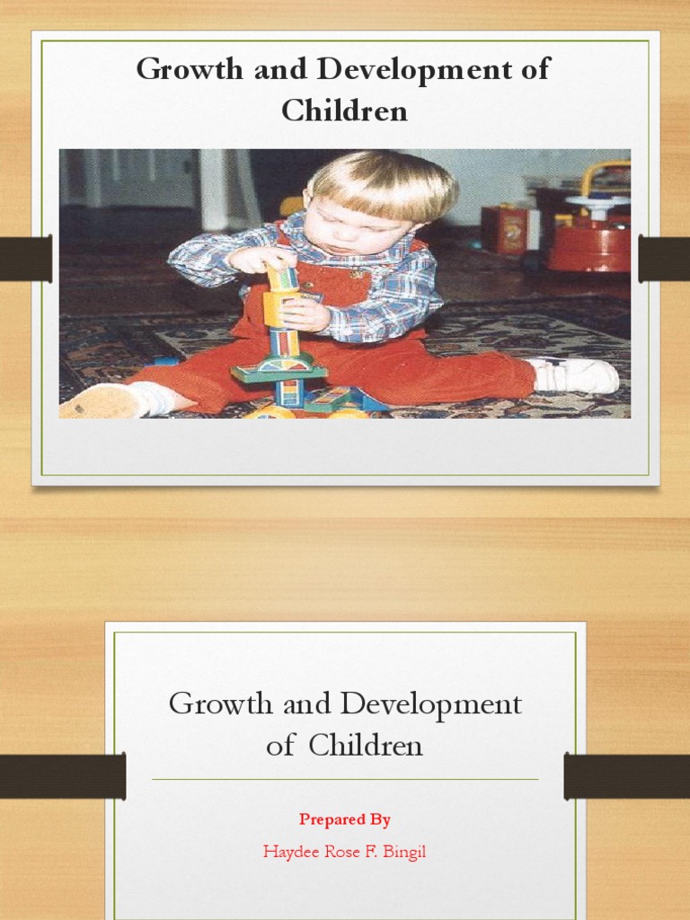 Report CHILDREN GROWTH AND DEVELOPMENT | PDF | Child Development ...