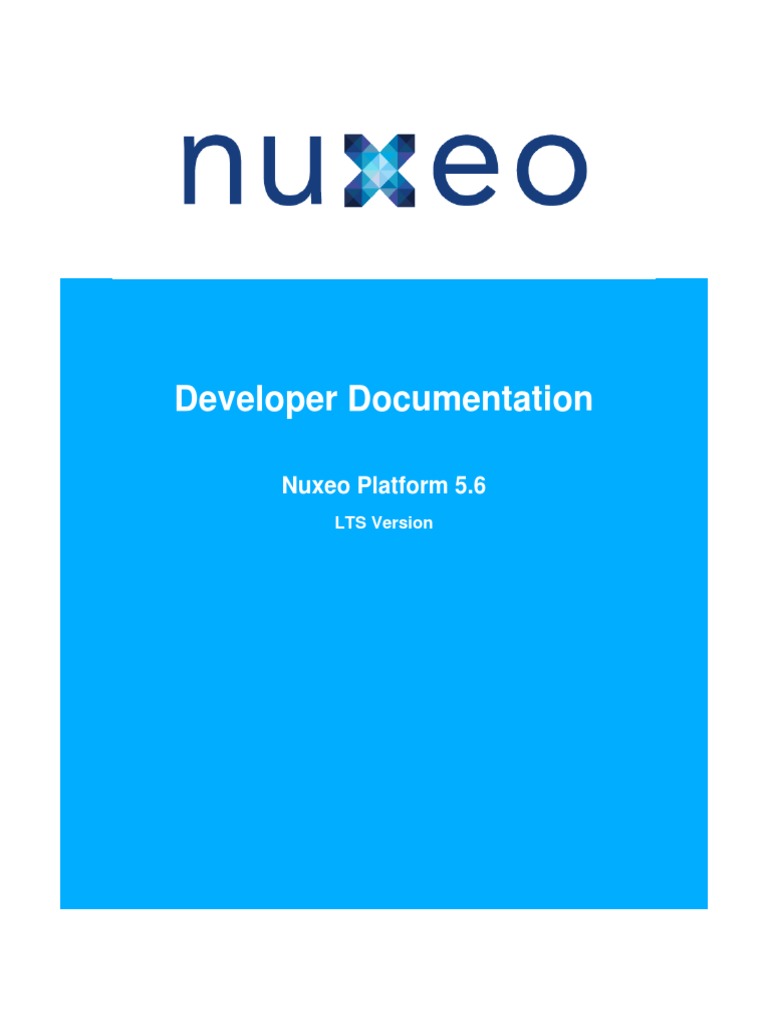 Nuxeo Platform 5.6 Technical Documentation | PDF | Creative Commons License | Application Software