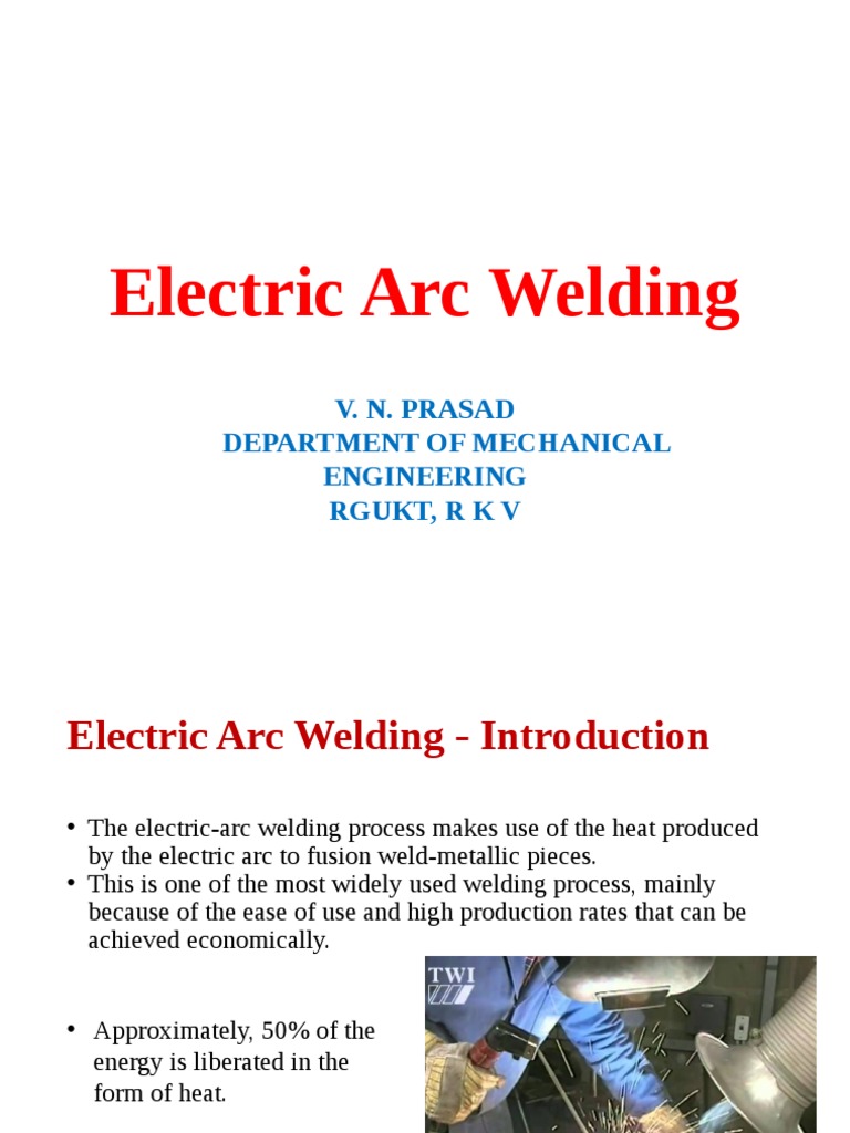 Arc Welding PDF | PDF | Welding | Construction