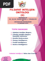 Teori Dasar Intelijen dan Fungsinya | PDF
