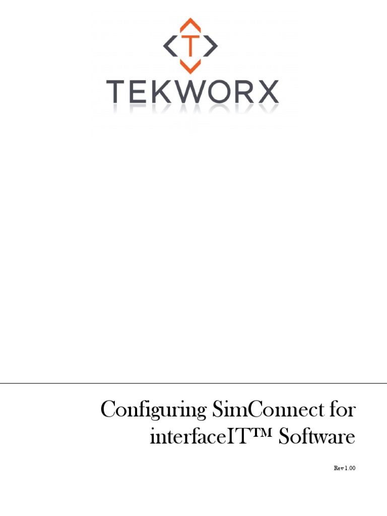 Configuring Simconnect For Interfaceit™ Software | PDF | Port (Computer ...