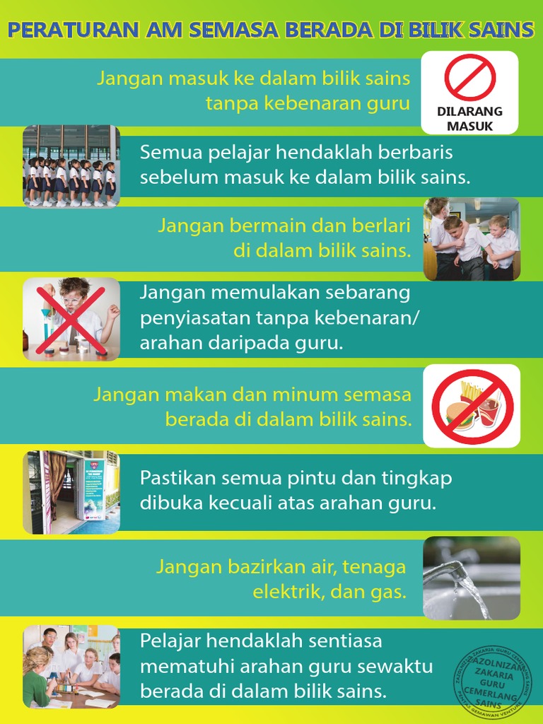 Poster Bilik Sains Saiz Jumbo A1 | PDF