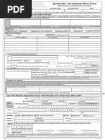 Tata Sip Stop Form | PDF | Investing | Financial Services