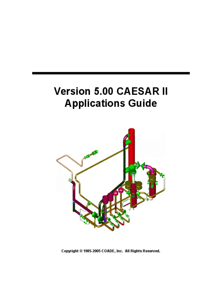 Caesar II Guide | PDF | Stiffness | Angle