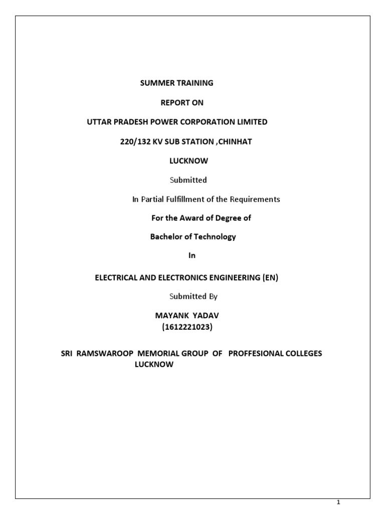 220/132 Substation Training | PDF | Electrical Substation | Insulator ...
