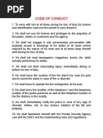 Security Guard Creed and Ethics Guide | PDF | Security Guard | Justice