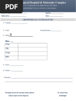Physical Restraint Monitoring Form | PDF | Medicine | Health Care