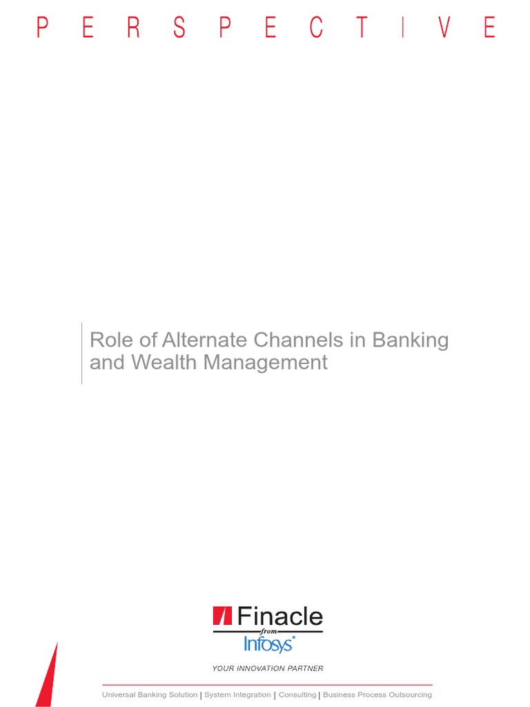 Role Alternate Channels PDF | PDF | Call Centre | Banks