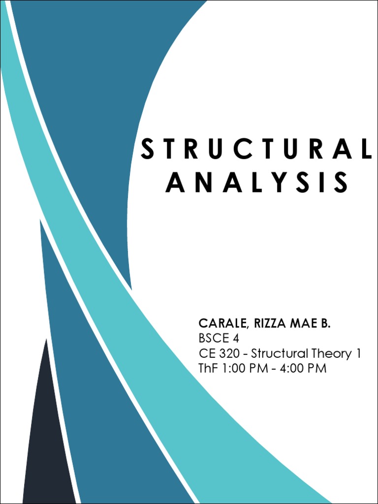 Structural Analysis (FINALS) PDF | PDF | Bending | Truss
