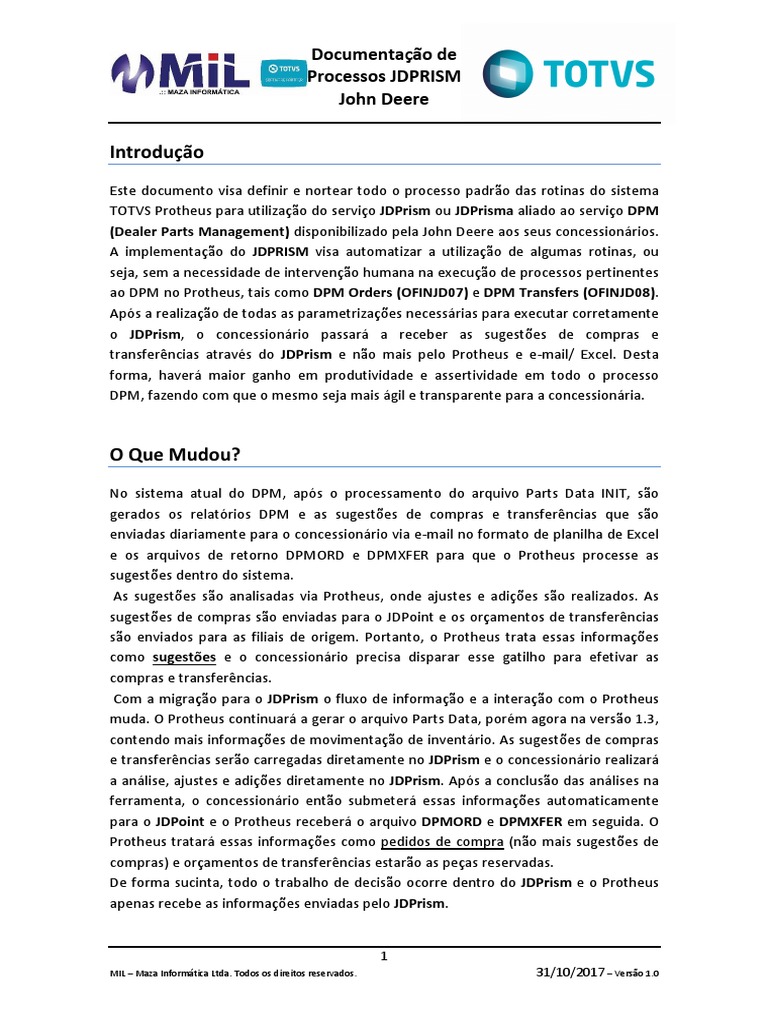 Documentação Do JDPRISM | PDF | Janela (informática) | Parâmetro ...