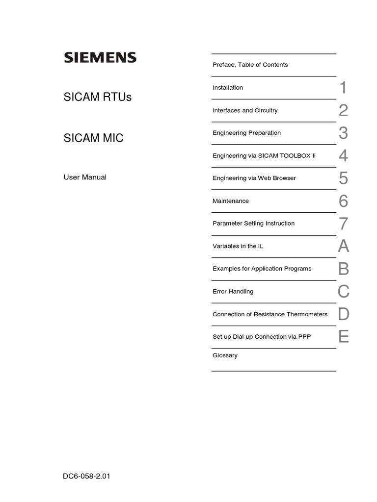 BHB Sicam Mic Eng PDF | PDF | Computer Program | Programming