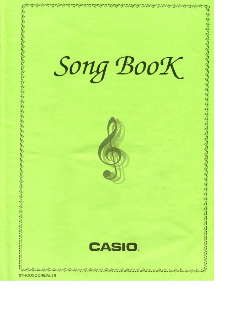 Casio Song Book PDF | PDF