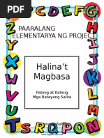 Magbasa Tayo For Kinder 1 | PDF