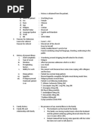 Anamnesis Sample | PDF | Health Sciences | Health Care