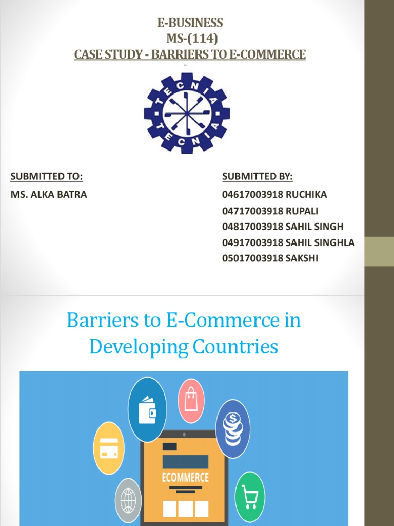 E-Business Case Study | PDF | E Commerce | Internet Access