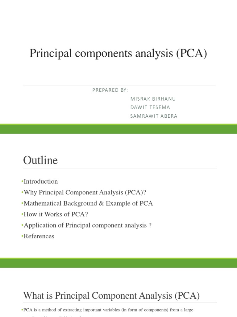 Understanding Principal Component Analysis | PDF | Principal Component ...