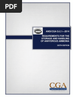 Compressed Gas Association - CGA G-2.1-2023 Requirements For The Storage and Handling of ...