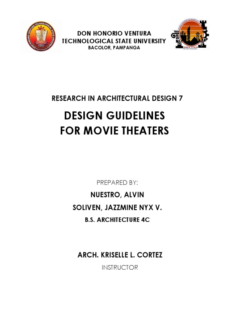 Design Guidelines For Movie Theaters | PDF | Nature