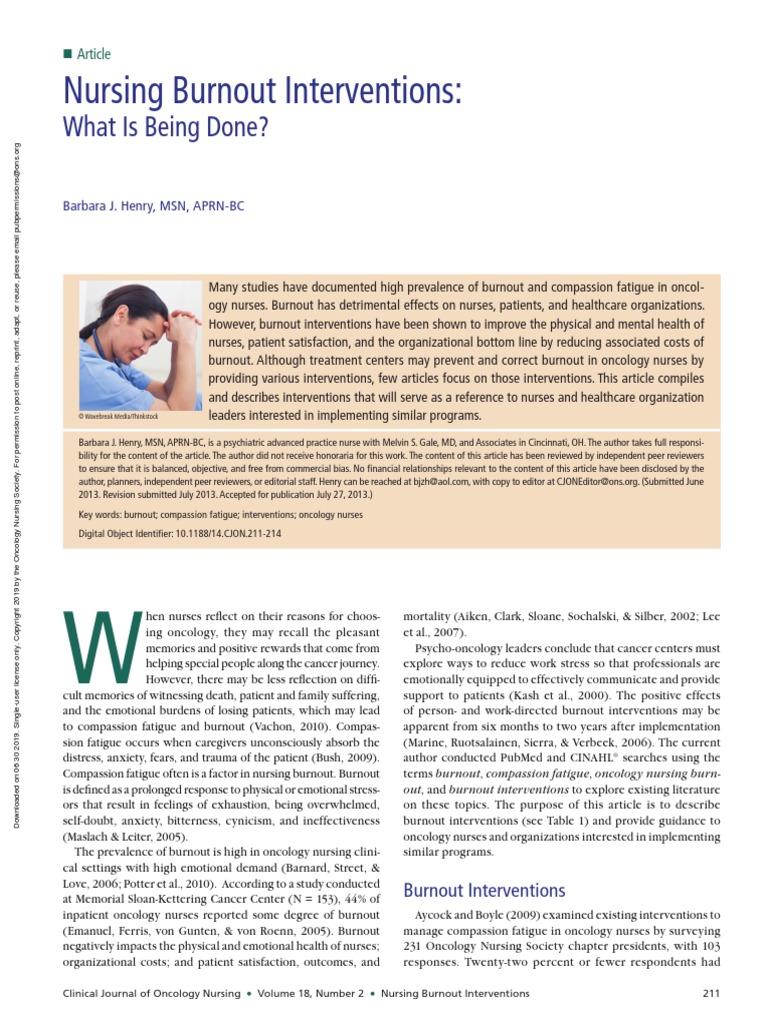 nursing-burnout-interventions-barbara-j-henry-pdf-occupational