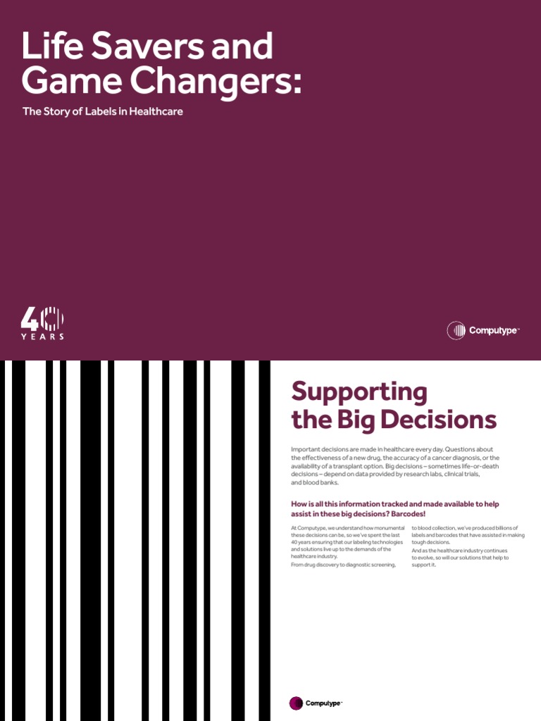 Evolution of Healthcare Labeling | PDF | Barcode | Radio Frequency ...