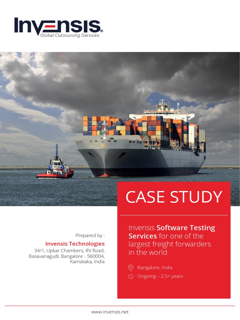 Case Study - Cover Page | PDF