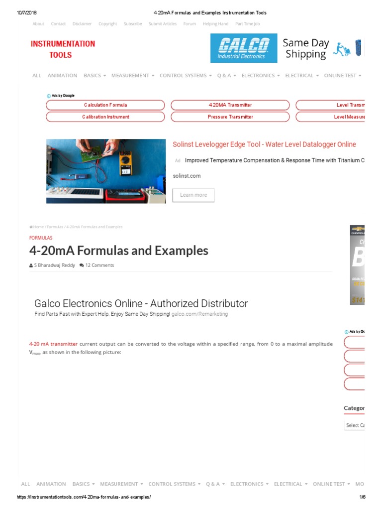 Protocolo de Comunicación HART | PDF | Instrumentation | Programmable ...