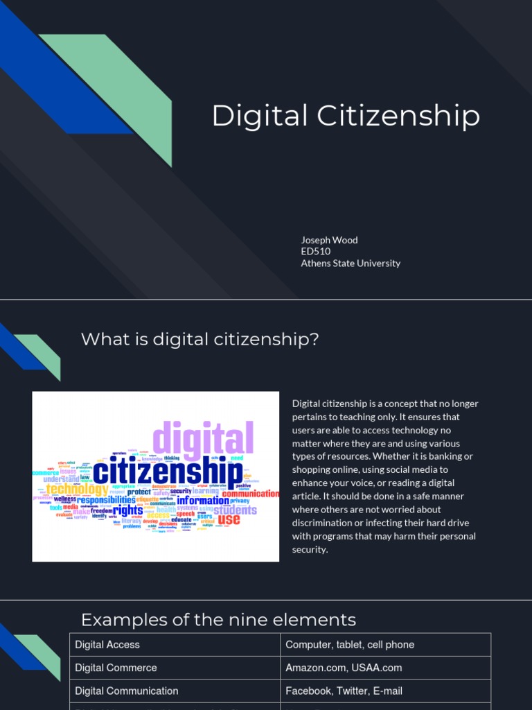 Digital Citizenship | PDF | Social Media | Popular Culture & Media Studies