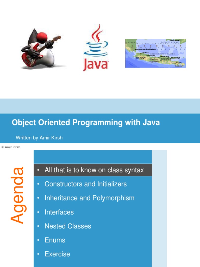 Object Oriented Programming With Java: Written by Amir Kirsh | PDF | Inheritance (Object ...