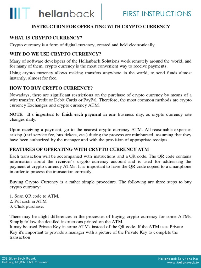 First Instructions | PDF