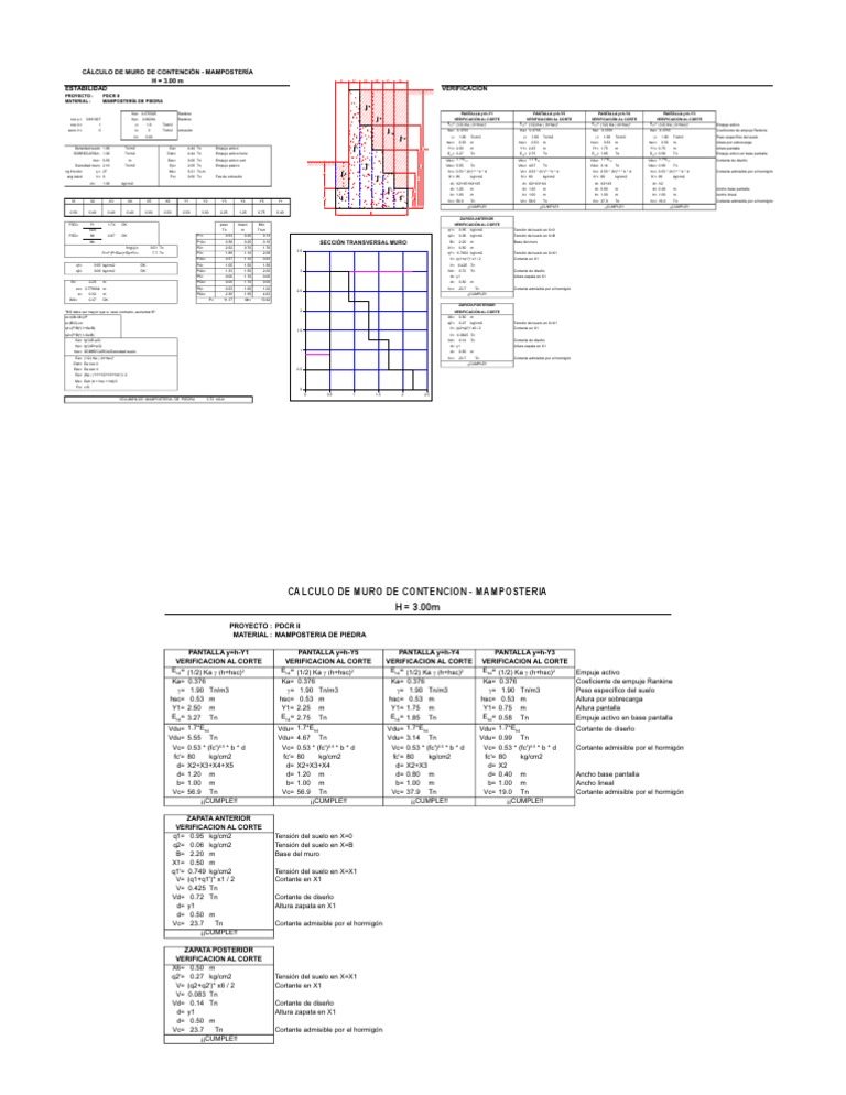 MAMPOSTERIA 3m | PDF | edificio | Ingeniero civil