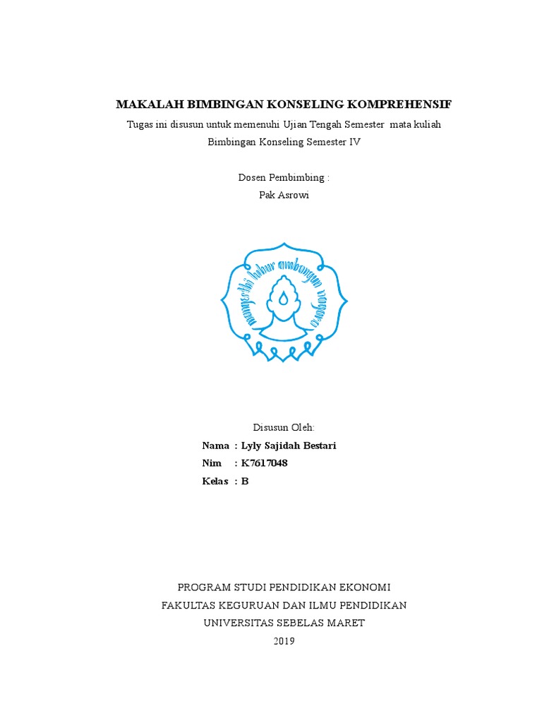 Makalah Bimbingan Konseling Komprehensif | PDF