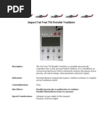 HAMILTON-T1 Ventilator Quick Guide | PDF | Breathing | Respiration