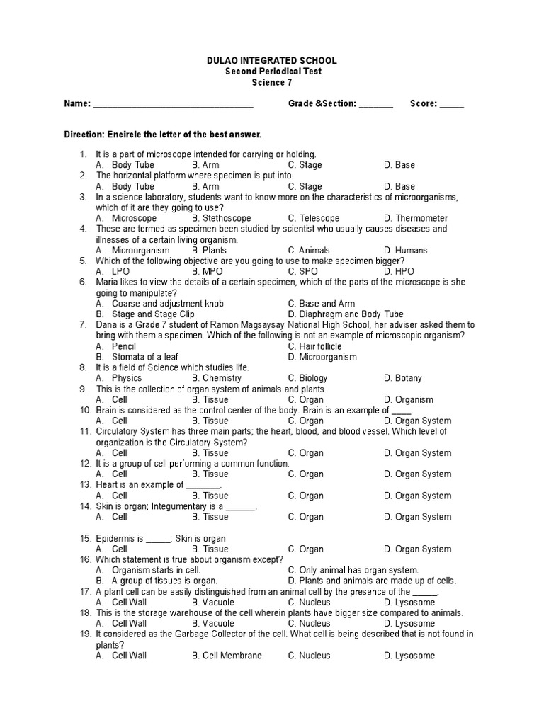 2nd Quarter Science 7 | PDF | Lens (Optics) | Chemical Bond