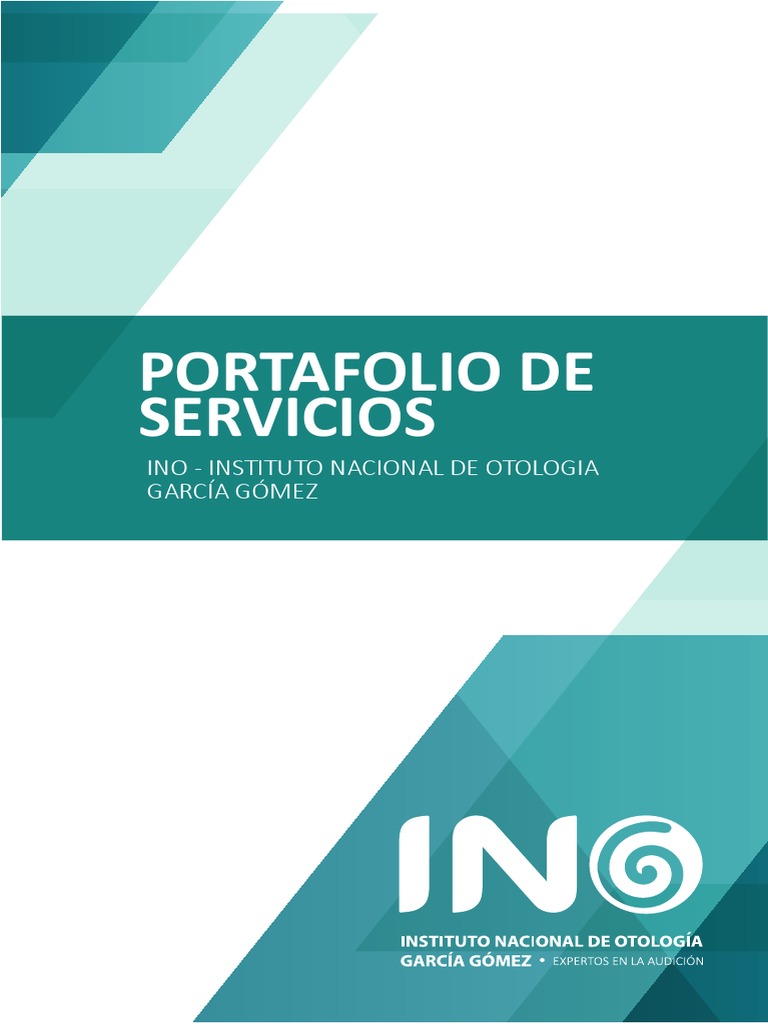 Brochure Ino Garcia Gomez v9 - Optimize | PDF | Oído | Audífono