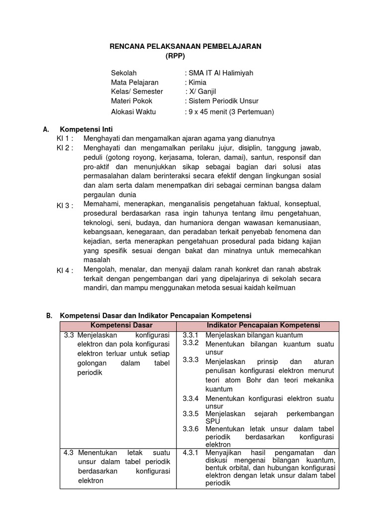 RPP KD 3.3 Siti Aulia Rahmah PDF | PDF