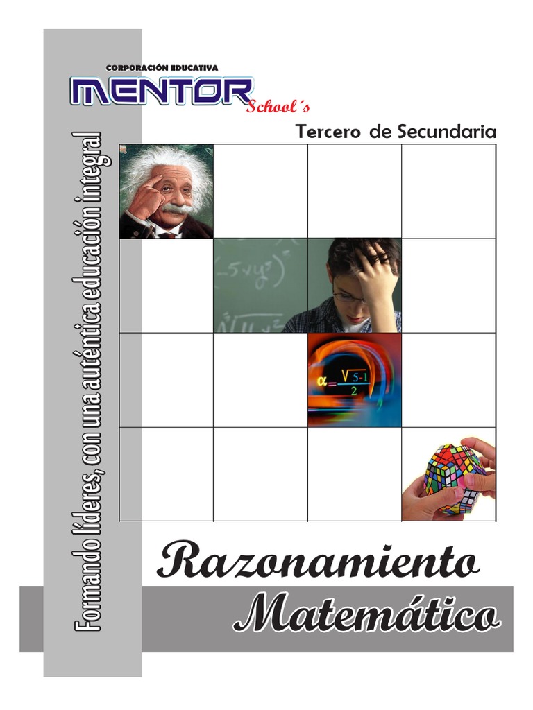4-RAZ MAT 3ro (1 - 16) | PDF | Razonamiento inductivo | Lógica