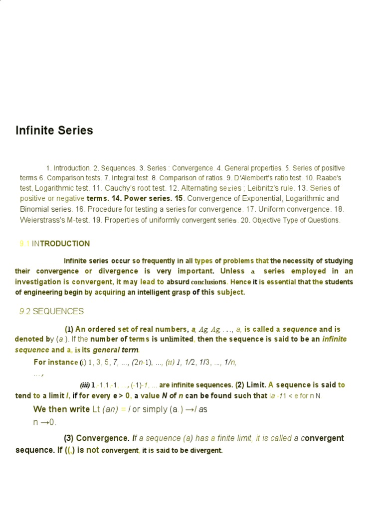 BS Grewal. | PDF | Series (Mathematics) | Integral