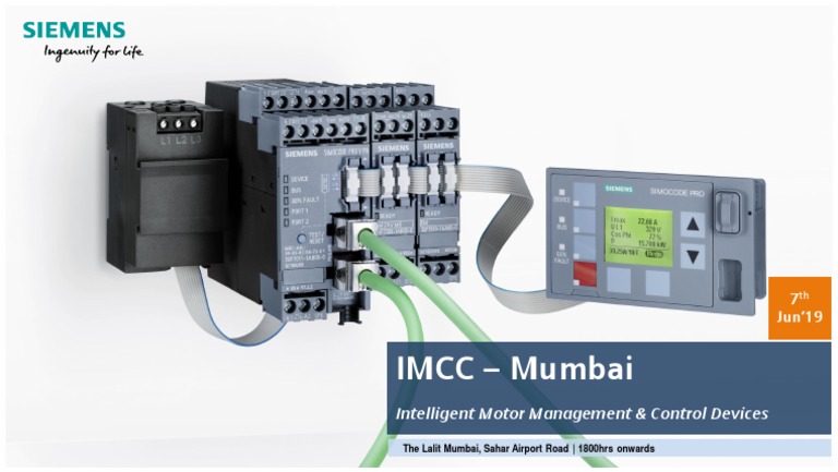 IMCC - Mumbai: Intelligent Motor Management & Control Devices | PDF