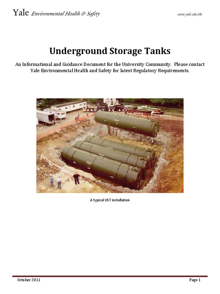 Underground Storage Tanks | PDF | Anode | Corrosion