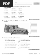 Four Corners 1 Quiz 1 | PDF