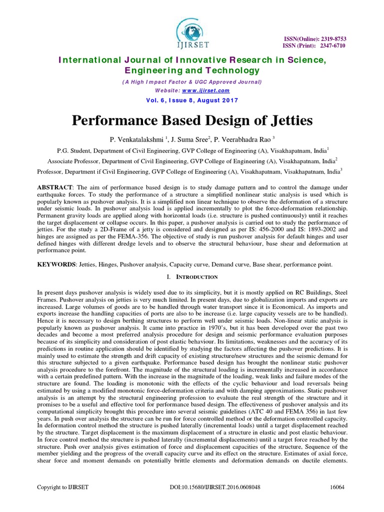 Marine Structure | PDF | Deformation (Engineering) | Strength Of Materials